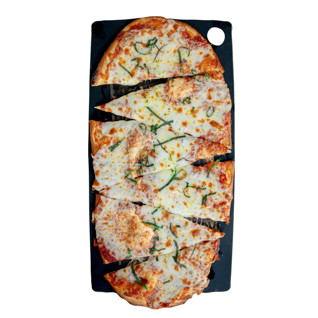Margherita Flatbread - Catering Jimmys Famous Seafood